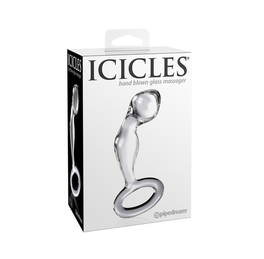 Pipedream stakleni analni dildo icicles no 46, PIPE294620