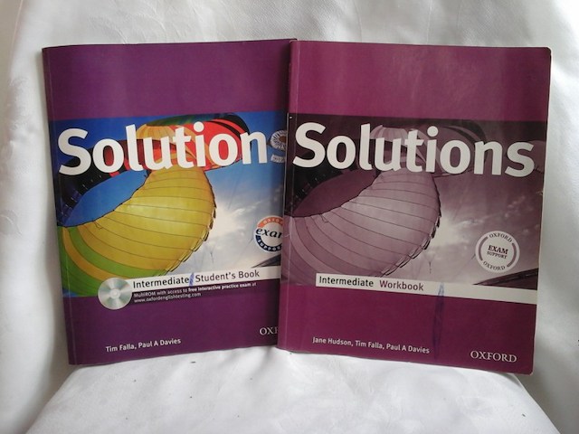 Solutions intermediate, Oxford Tim Falla Paul Davis CD