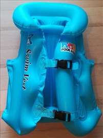 Dečiji vazdušni prsluk za plivanje L plavi