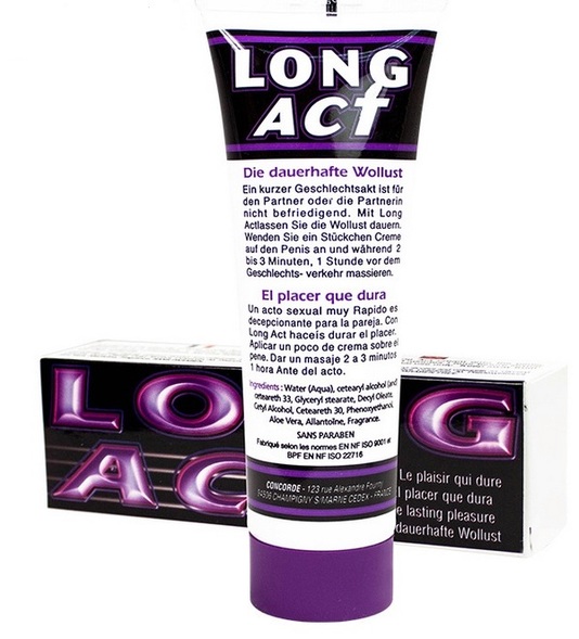LONG ACT gel za duži odnos, 800083