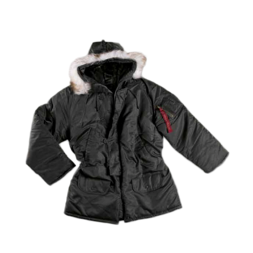 PARKA N3B ALASKA jakna (crna)