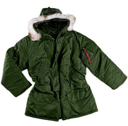 PARKA N3B ALASKA jakna (zelena)