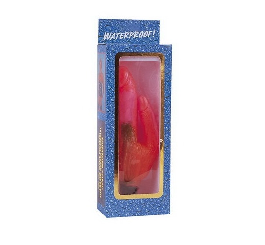 WATERPROOF vibrator za analno-vaginalni odnos, 520093