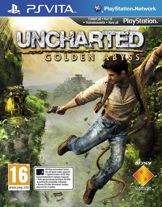 PSV Uncharted Golden Abyss VITA