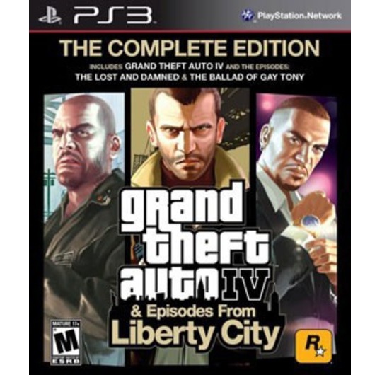 PS3 GTA IV The Complete Edition - Grand Theft Auto 4 & Episodes From Liberty City