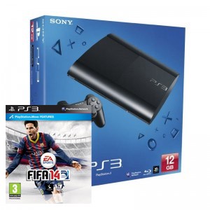 SONY konzola playstation 3 (12GB) + PS3 FIFA 14