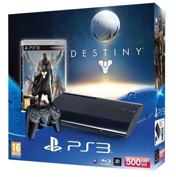 SONY konzola playstation 3 (500GB) + PS3 Destiny