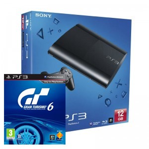 SONY konzola playstation 3 (12GB) + PS3 Gran Turismo 6