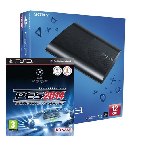SONY konzola playstation 3 (12GB) + PS3 PES 2014