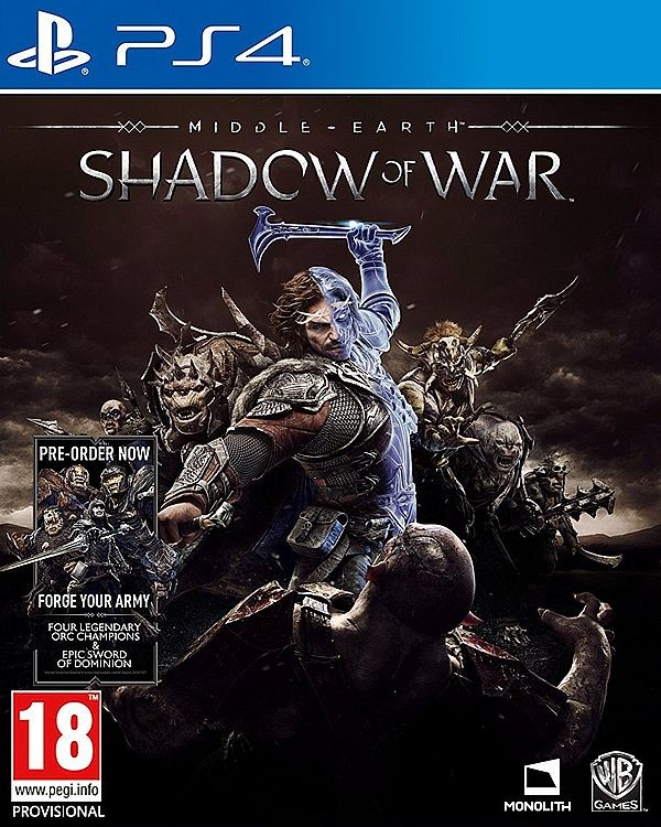 PS4 Middle Earth - Shadow of War