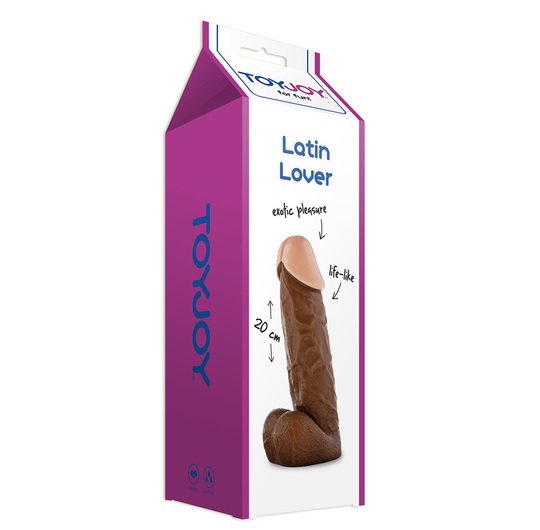 Toy Joy latin lover braon dildo, TOYJOY0336