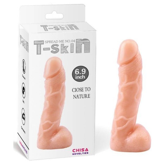 Chisa Novelties spread me No. 4 realističan dildo sa testisima, CHISA00120