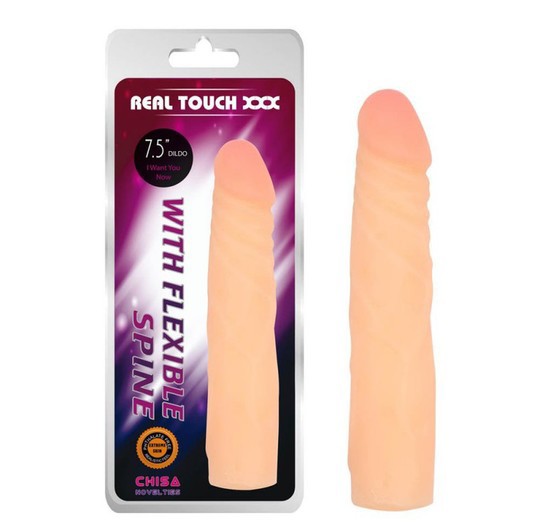 Chisa Novelties realistični dildo sa fleksibilnom kičmom, CHISA00006