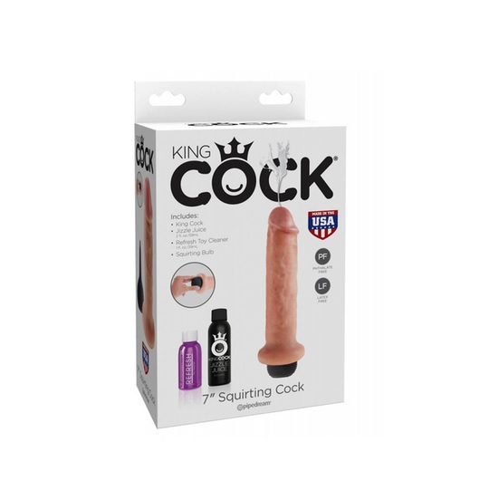 Pipedream king cock realističan dildo sa mogućnošću ejakulacije, PIPE560721