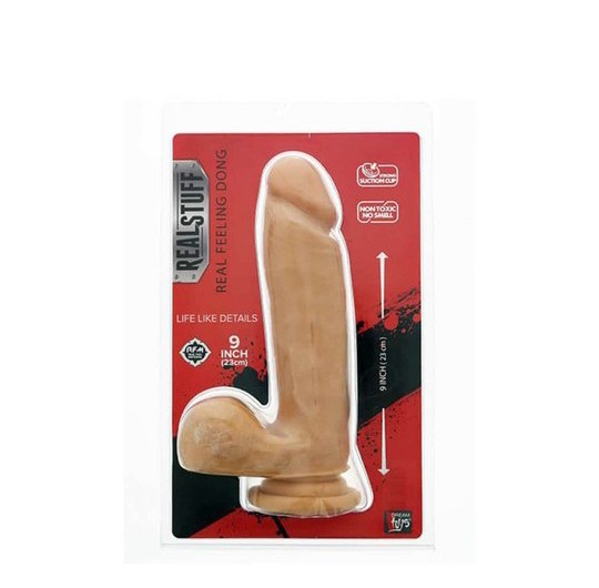 Dream Toys realističan veliki dildo sa vakuumskim postoljem, REALST0014