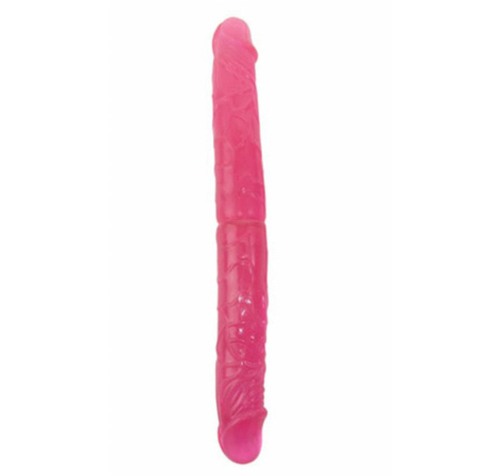 D Kft pink dupli silikonski dildo, DEBRA00896