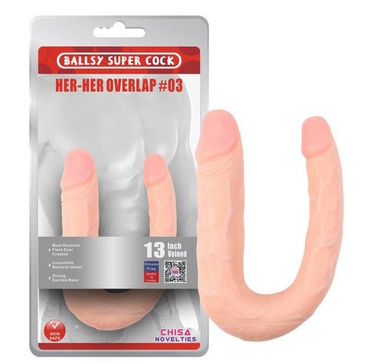 Chisa Novelties dvostruki silikonski dildo, CHISA00159