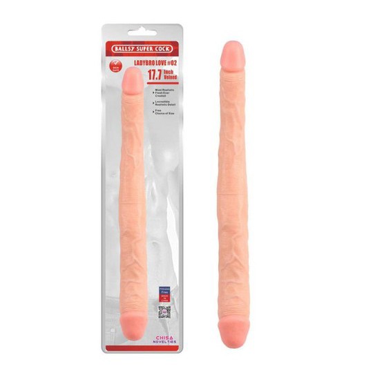 Chisa Novelties dupli dildo ladybro love, CHISA00161