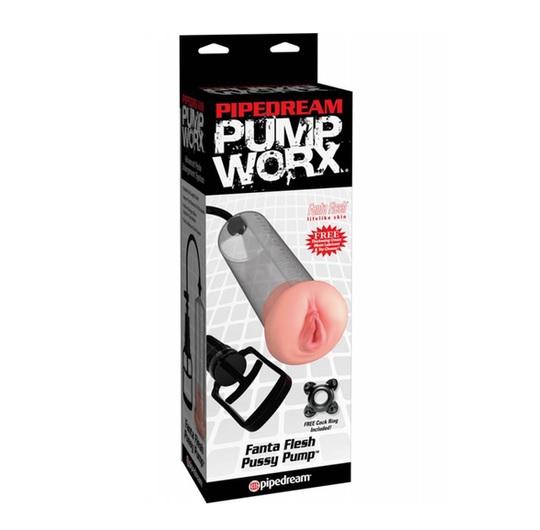 Pipedream pumpa za penis sa fanta flesh ulazom u obliku vagine, PIPE328900