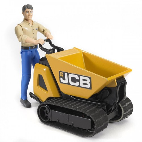 Guseničar JCB ručni sa figurom Bruder 620042