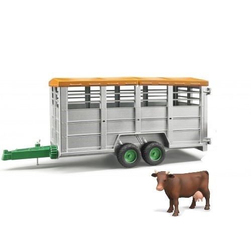 Prikolica za prevoz stoke sa figurom Bruder 022273