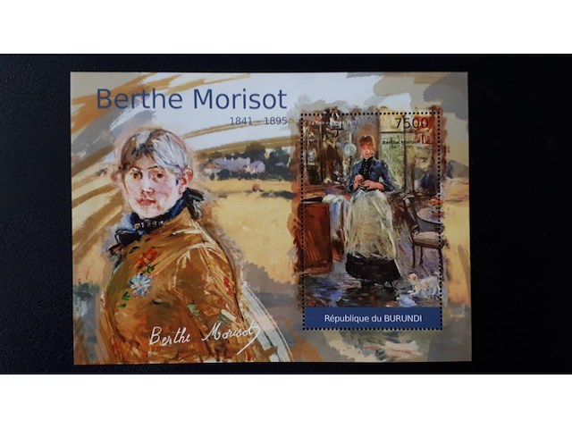 Umetnost - Berthe Morisot - Burundi 2012. U123-1