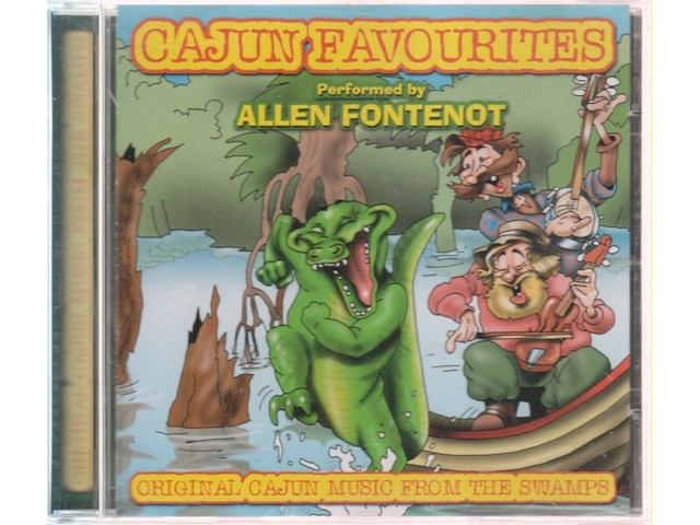 cd / CAJUN FAVOURITES - Performed by ALLEN FONTENOT