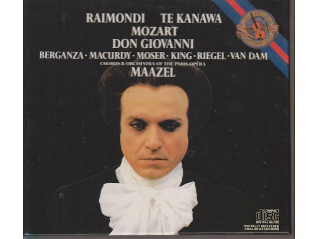 cd / MOZART - DON GIOVANNI + 3 CD - perfekttttttttttttt