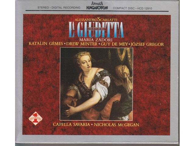 cd / SCARLATTI - LA GIUDITTA - perfekttttttttttt