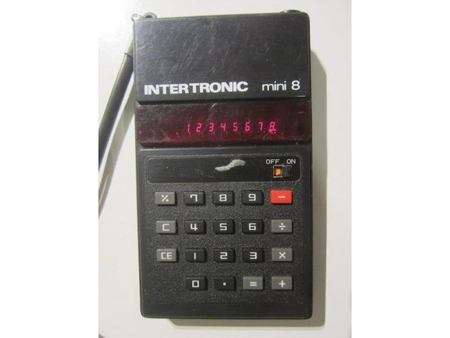 INTERTRONIC Mini 8 - stari kalkulator