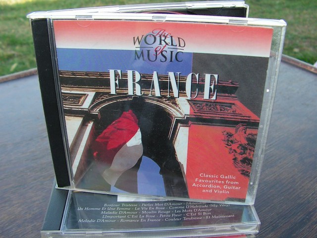 MUSIC OF THE WORLD-FRANCE-ORIGINAL CD nov