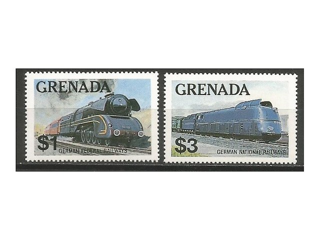 Grenada,Vozovi 1982.,ključne,čisto