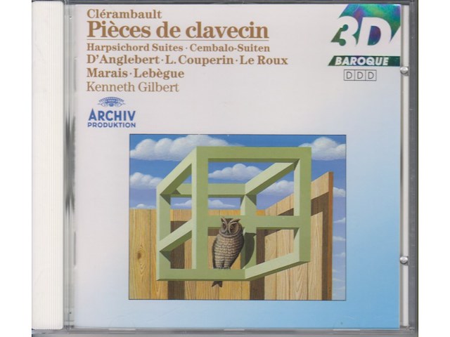 cd / CLERAMBAULT - Pieces de clavecin - perefkttttttttt