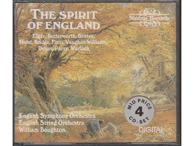 cd / THE SPIRIT OF ENGLAND + 4 CD - perfektttttttttttt