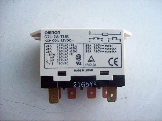 OMRON  G7L-2A-TUB  Made in Japan