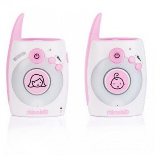 Digitalni bebi alarm sa lampom Chipolino Astro pink
