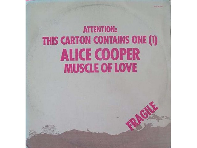 Alice Cooper ‎– Muscle Of Love