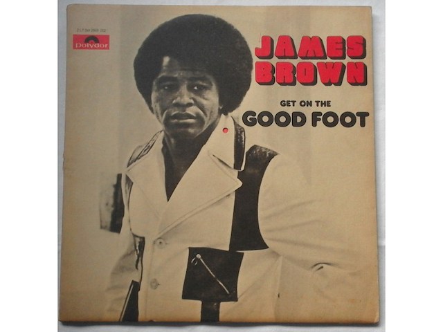 JAMES BROWN - 2LP GET ON THE GOOD FOOT