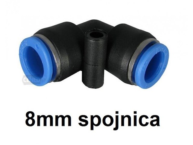 Brza spojnica za vazduh 8mm - L spojni prikljucak