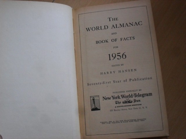 The world almanac and book of facts for 1956