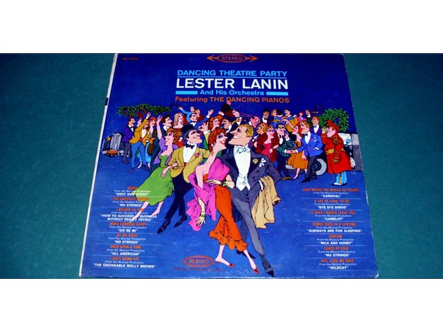 Lester Lanin And His Orchestra ‎– Dancing Theatre