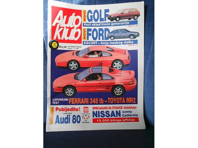 AUTO KLUB BR40/1990