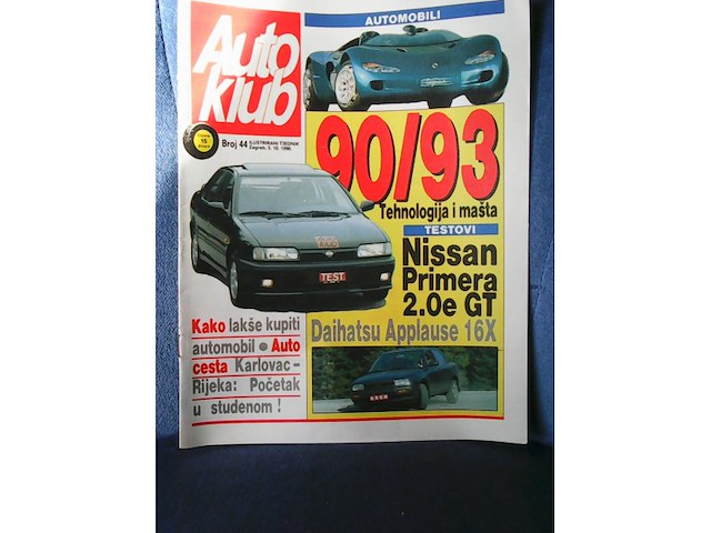 AUTO KLUB BR44/1990