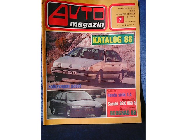 AUTO MAGAZIN BR 7/1988