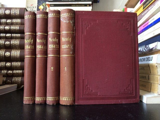 Thomas Babington Macaulay - Essays 1-4 (1850)