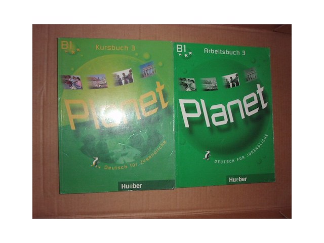 Planet Hueber B1 - Kursbuch 3 + Arbeitsbuch 3