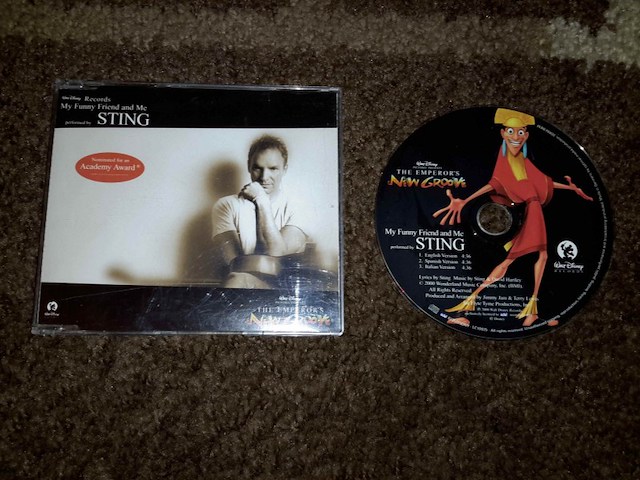 Sting - My funny friend and me CD singl , ORIGINAL