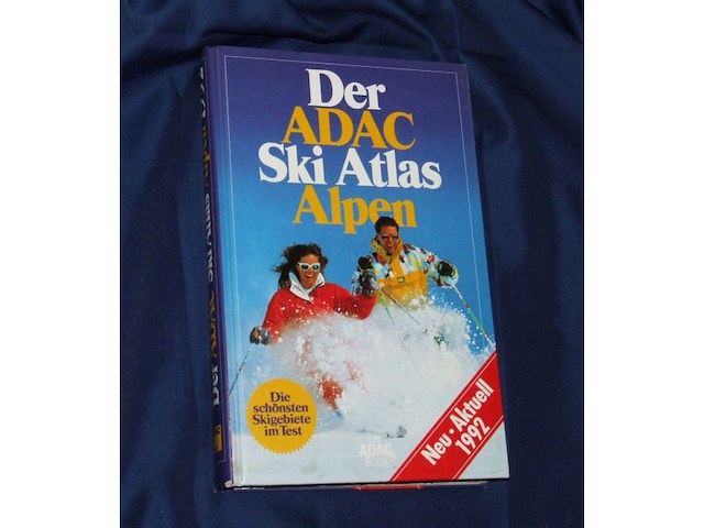 Der ADAC Ski Atlas Alpen 1992