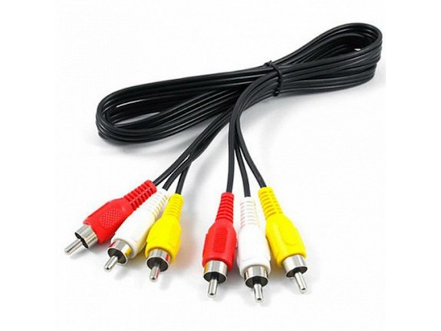 KABL CINC-CINC 1,5m 3xRCA-3xRCA