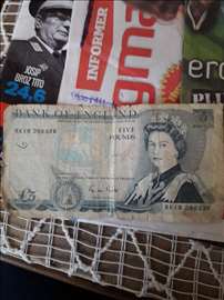 Novčanica od 5 britanskih funti